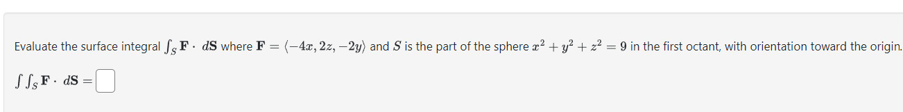 Solved I WANT CORRECT ANSWER NO MISTAKESEvaluate the surface | Chegg.com