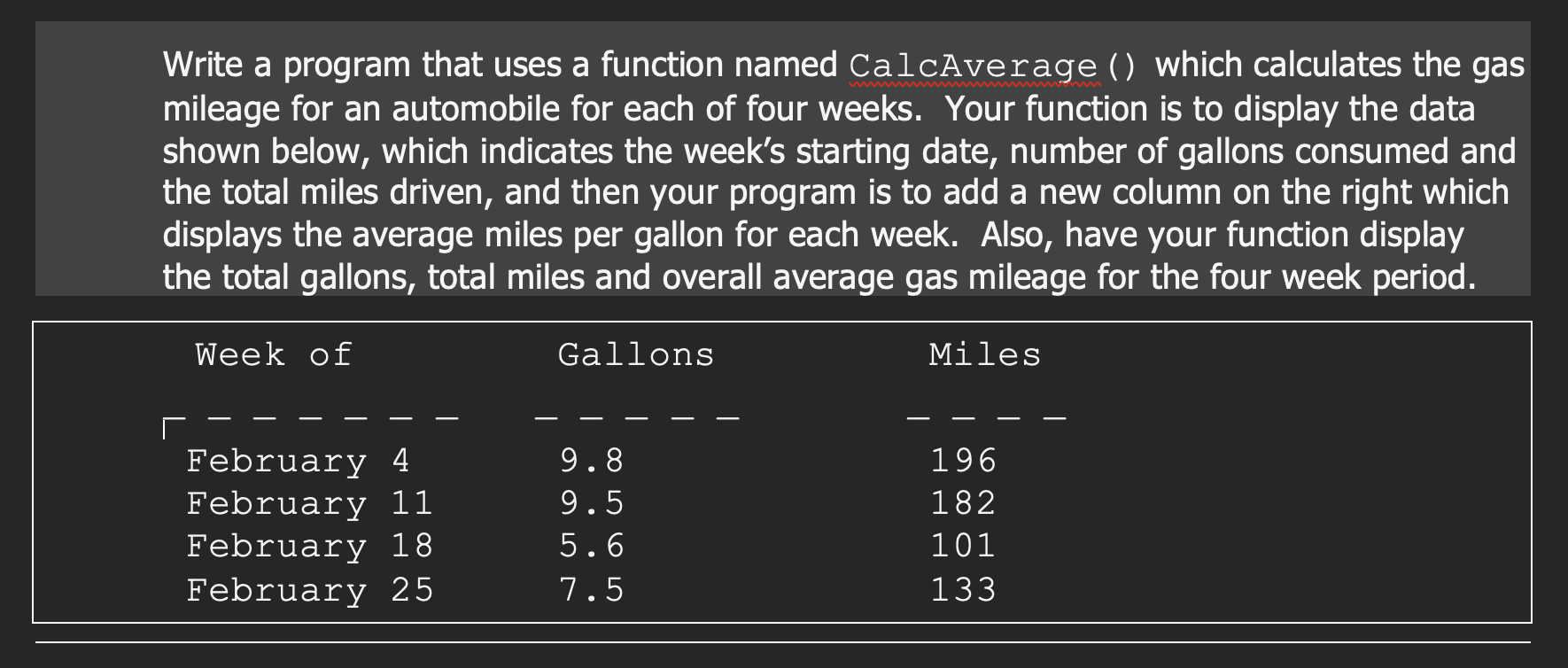 Solved Write a program that uses a function named | Chegg.com