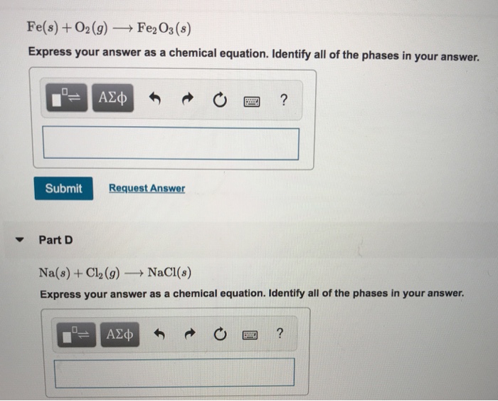 Solved Balance each of the following chemical equations: | Chegg.com