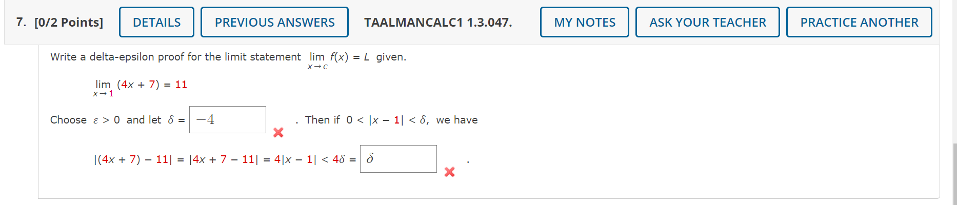 Solved Write a delta-epsilon proof for the limit statement | Chegg.com