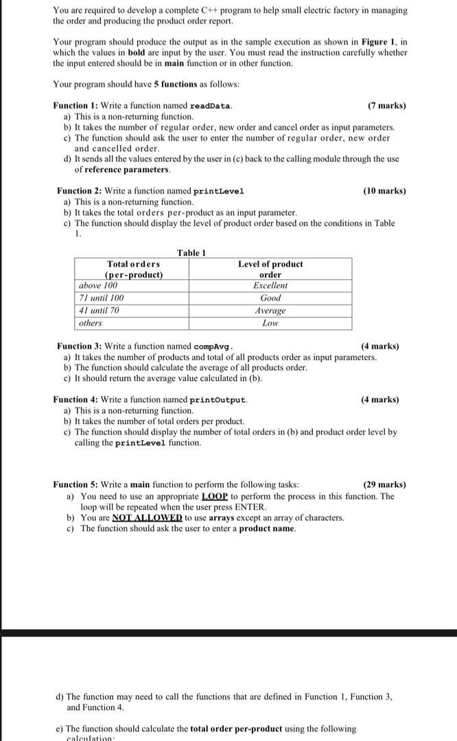 Solved You are required to develop a complete C++ program to | Chegg.com