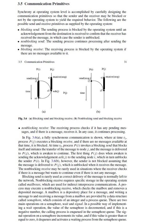 Solved Question: Provide a pseudocode for the nonblocking | Chegg.com