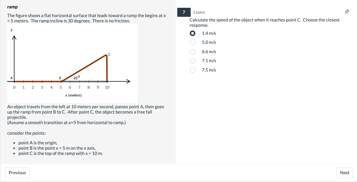 Solved The figure shows a flat horizontal surface that leads | Chegg.com