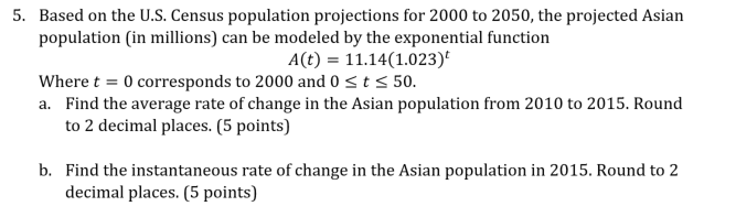 Solved 5. Based on the U.S. Census population projections | Chegg.com