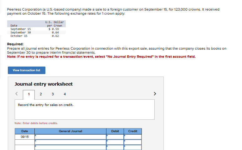 Solved Journal entry worksheet Record the entry for changes | Chegg.com