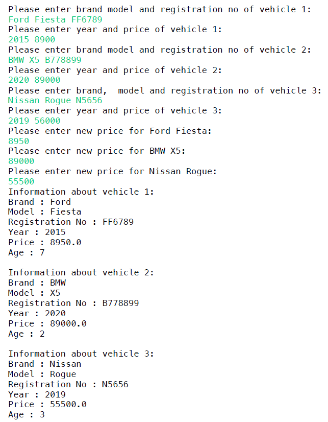 Solved A6. Java Programming_Java is a | Chegg.com