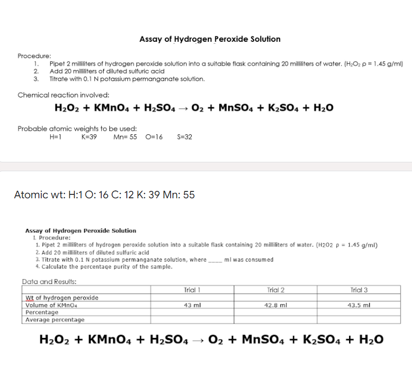 Solved 1.Which of the following is the oxidizing agent? A) | Chegg.com