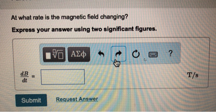 Solved Constants | Periodic Table A conducting loop of area | Chegg.com
