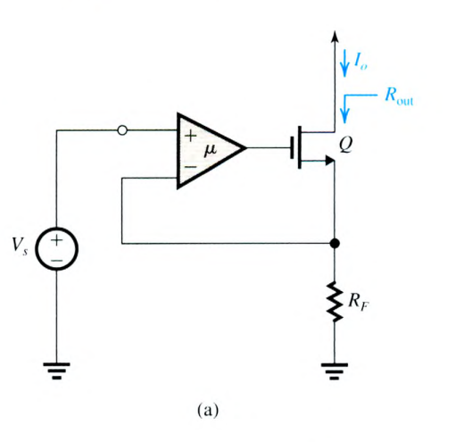 Solved The feedback transconductance amplifier in Fig. P | Chegg.com