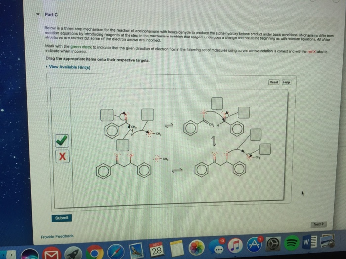 Solved PartC Below ls a three step mechanism for the | Chegg.com