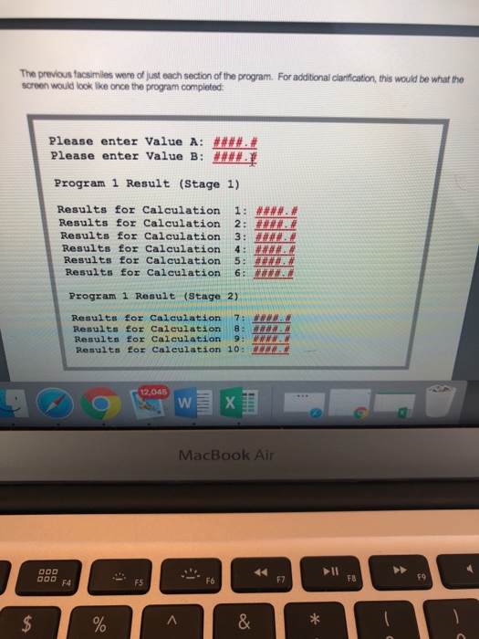 Solved You are to write a program that takes inputs from a | Chegg.com