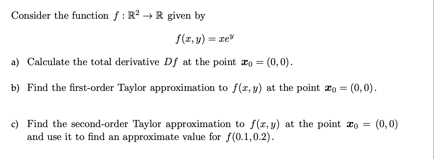 Solved Consider the function \\( f: \\mathbb{R}^{2} | Chegg.com