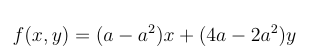 Solved a is a constant. For x and y it applies | Chegg.com
