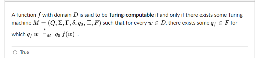 Solved A function f with domain D is said to be | Chegg.com