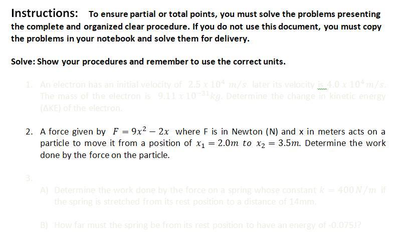 Solved Instructions: To ensure partial or total points, you | Chegg.com