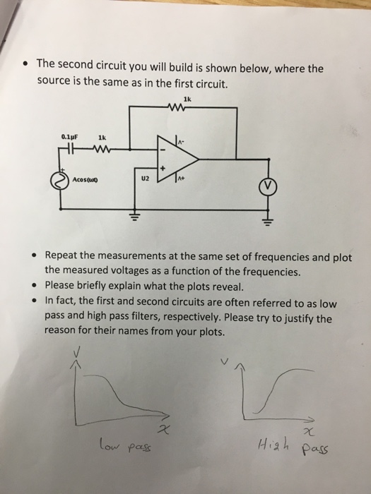 Solved Laboratory 8: Resistor-capacitor circuits with | Chegg.com
