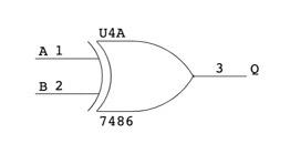 Solved Fill in the truth table for the EXOR gate and create | Chegg.com
