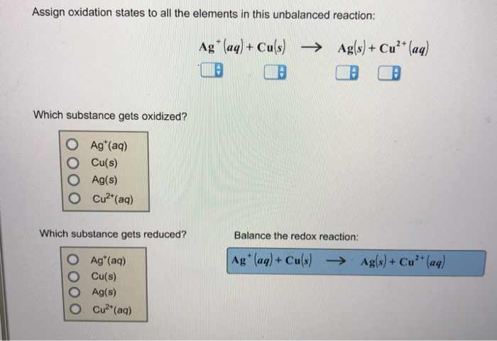 Solved Assign oxidation states to all the elements in this | Chegg.com