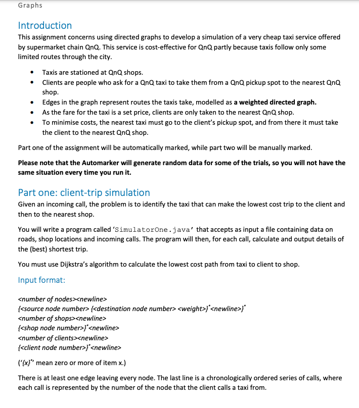 Solved Graphs Introduction This assignment concerns using | Chegg.com