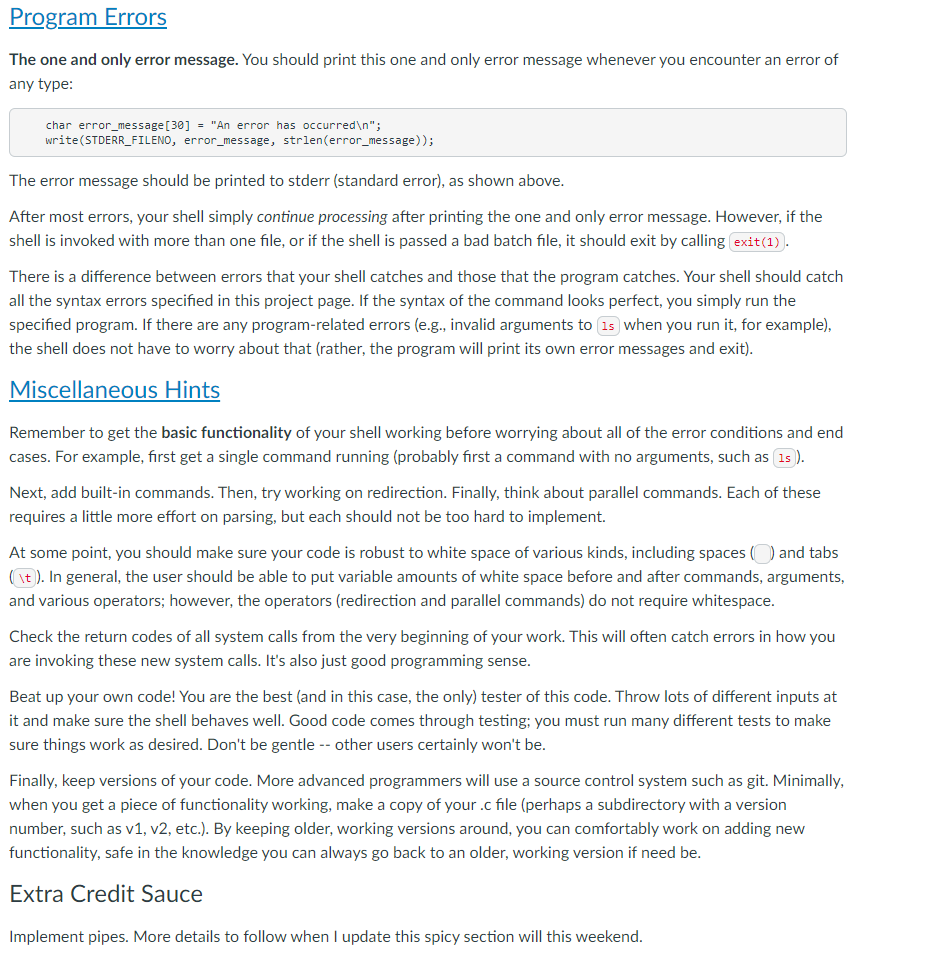 Solved Answer should be a program in C programming language | Chegg.com