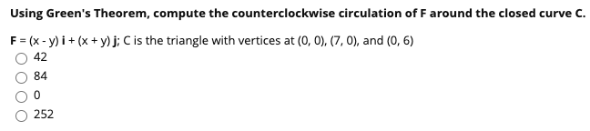 Solved Using Green's Theorem, compute the counterclockwise | Chegg.com