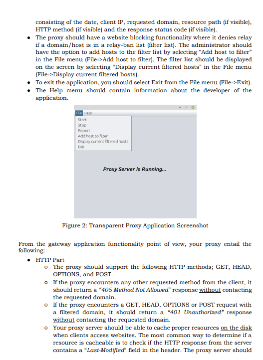 Solved As a term project you are expected to develop a | Chegg.com