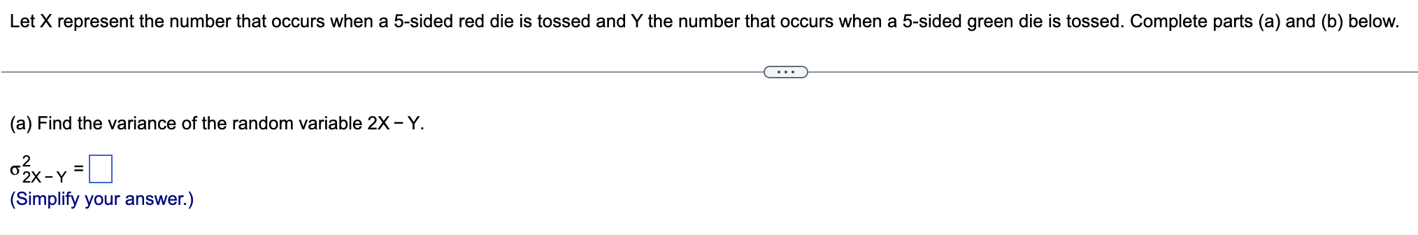 Solved Let X represent the number that occurs when a 5 | Chegg.com