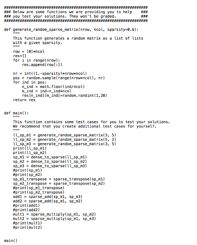 Solved In this homework, you will use dictionaries to store | Chegg.com