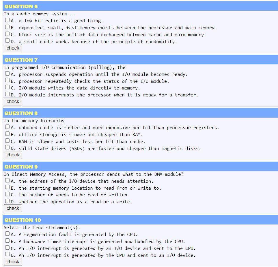 Solved computer science practice questions for homework | Chegg.com