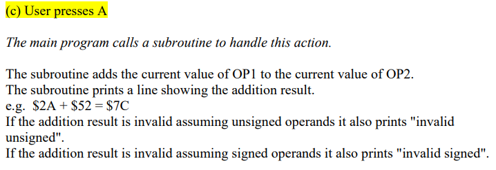 Solved To be done in Assembly In this program, you need | Chegg.com