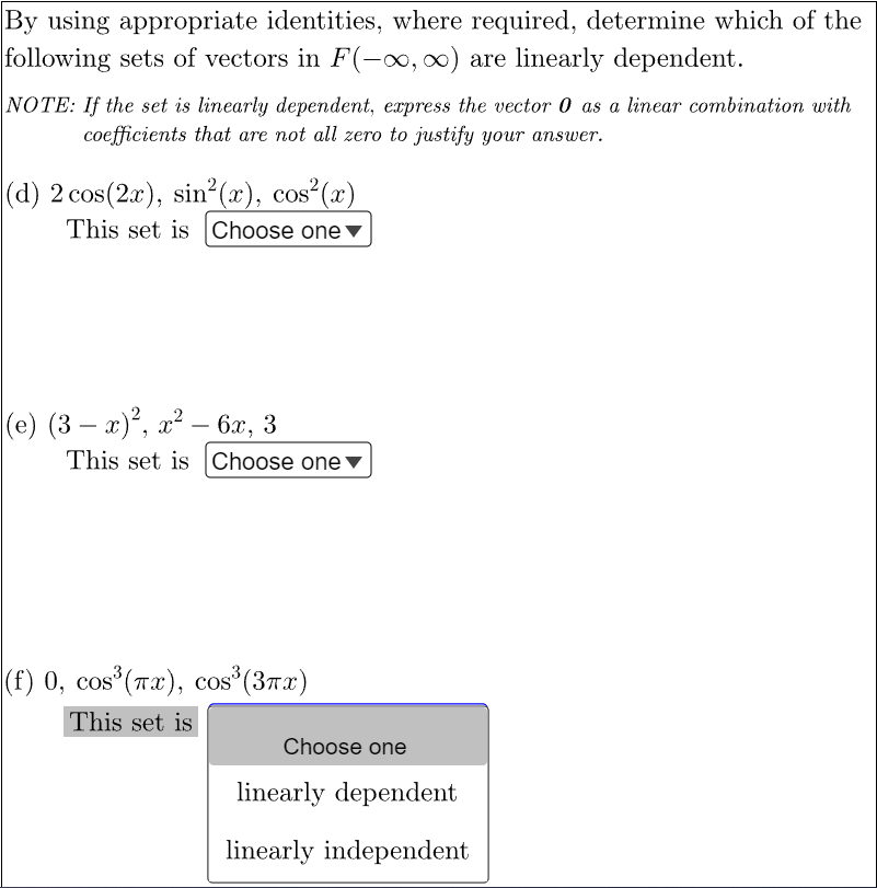 Solved By using appropriate identities, where required, | Chegg.com