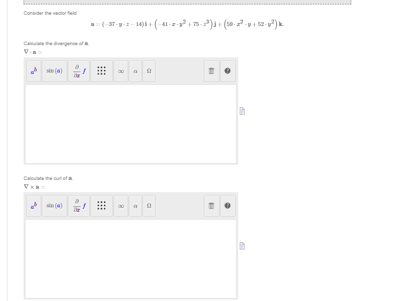 Solved Consider the vector | Chegg.com