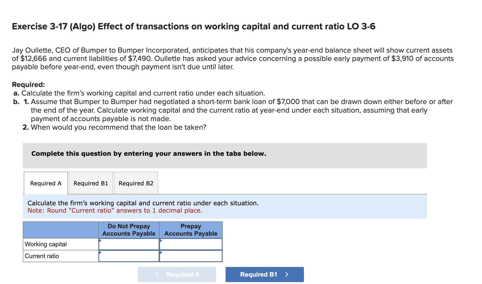 Solved Exercise 3-17 (Algo) Effect of transactions on | Chegg.com
