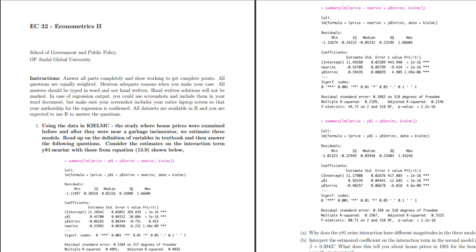 Solved 5. Use the data is CEOSAL2 to answer this | Chegg.com