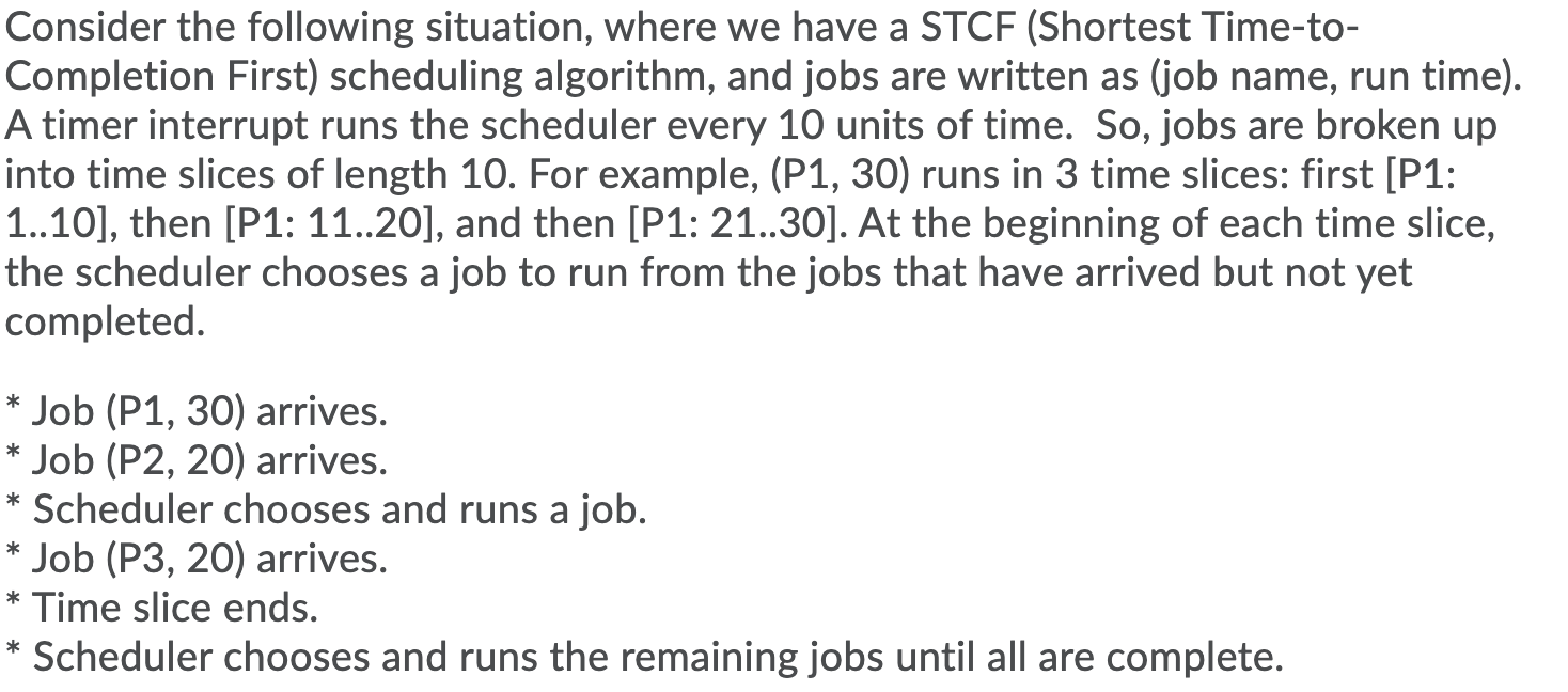 Solved Consider the following situation, where we have a | Chegg.com