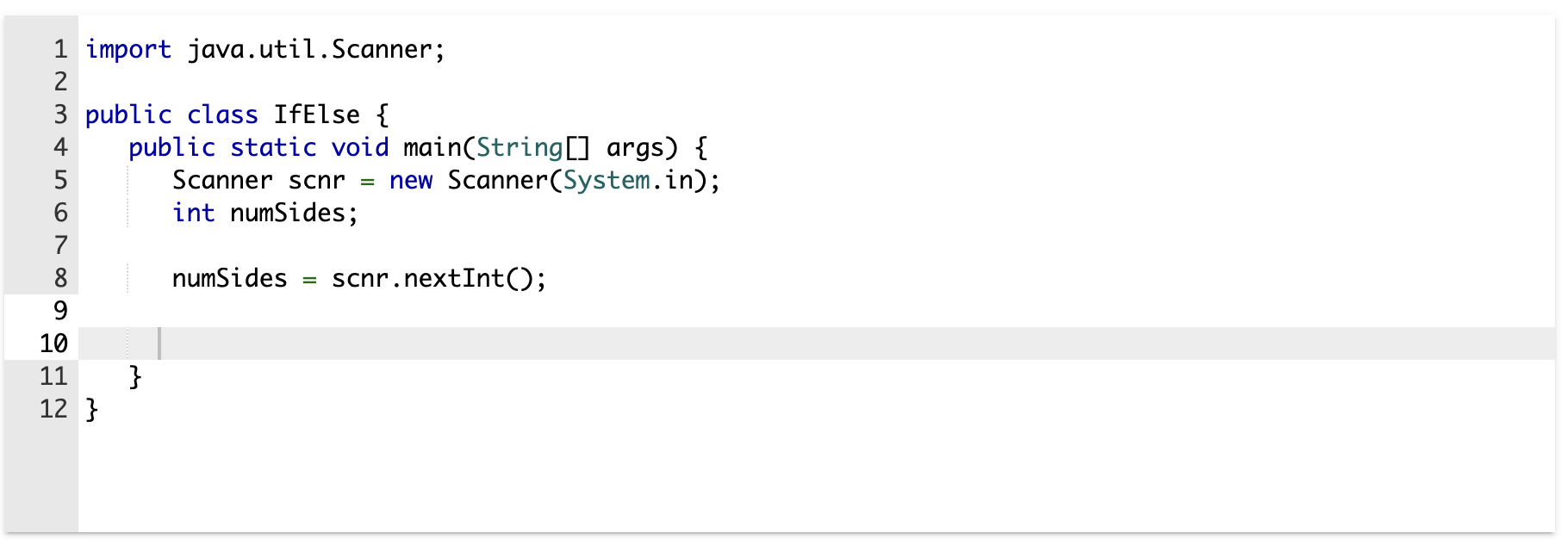 Solved If integer numSides is 6, output "Hexagon". | Chegg.com