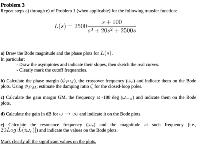 DO ALL PARTS and show all hand calculations with | Chegg.com