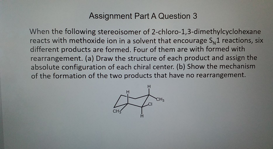 Solved Assignment Part A Question 3 When the following | Chegg.com