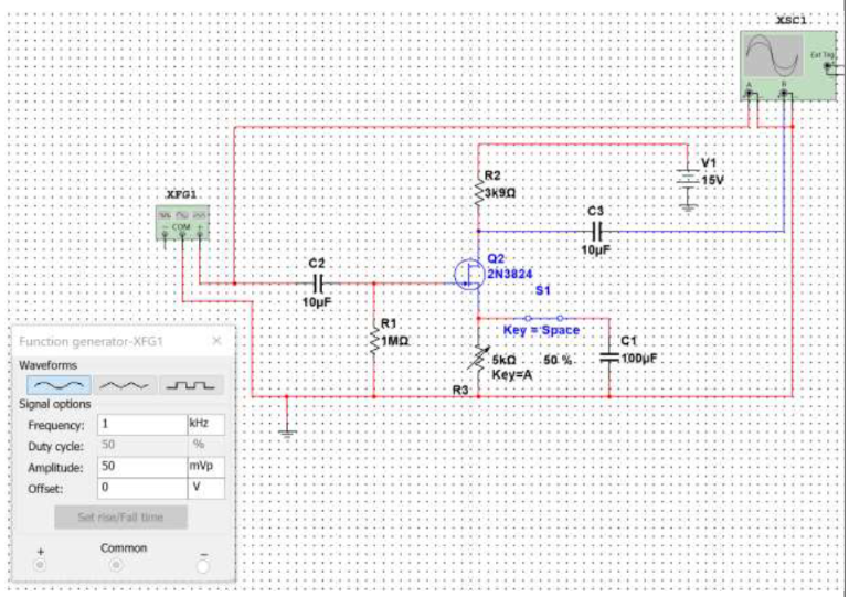 Solved Task 5 a)Use Multisim to produce the small signal | Chegg.com