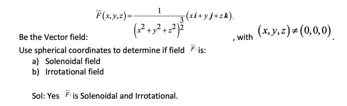 Solved 1 ای ، نموده اند (x,y,z)+(0,0,0). , with F(x,y,z)= | Chegg.com
