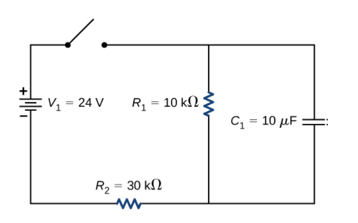 Solved Consider the circuit below. (a) What is the initial | Chegg.com