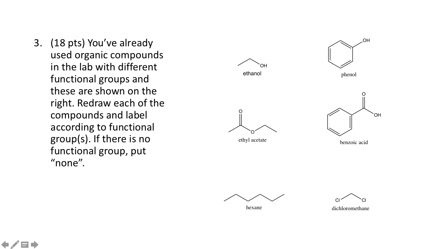 Organic Compounds Contain