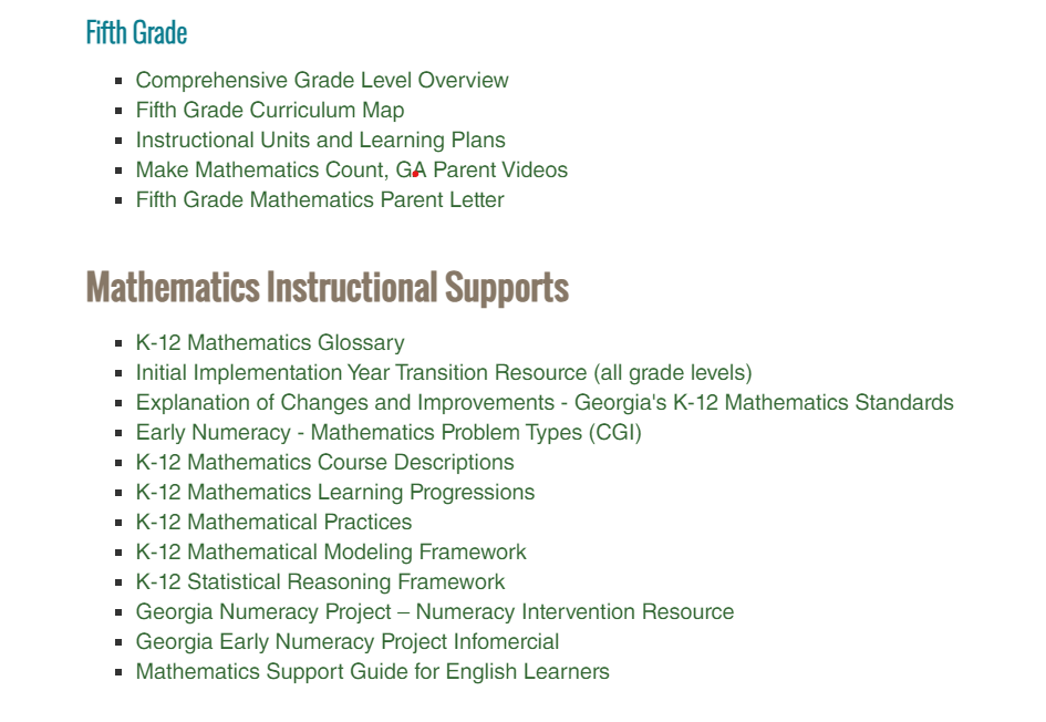 Exploring the New Georgia Mathematics | Chegg.com
