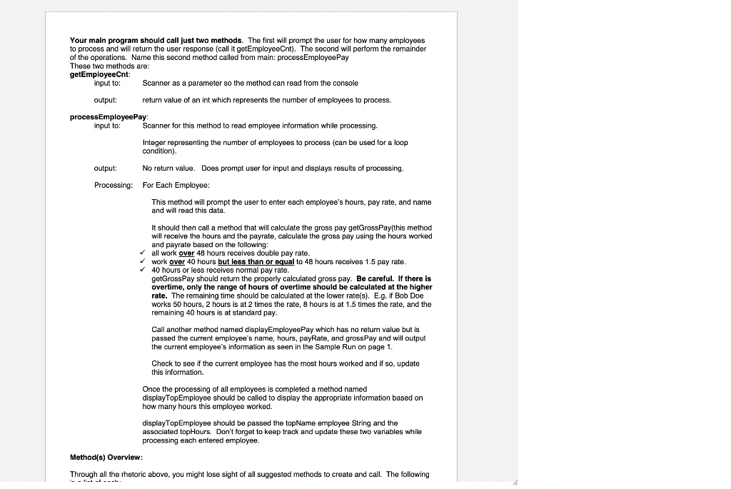 Solved This project requires an understanding of most | Chegg.com