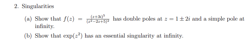 Course Name: Mathematical Methods for PhysicsTopic: | Chegg.com