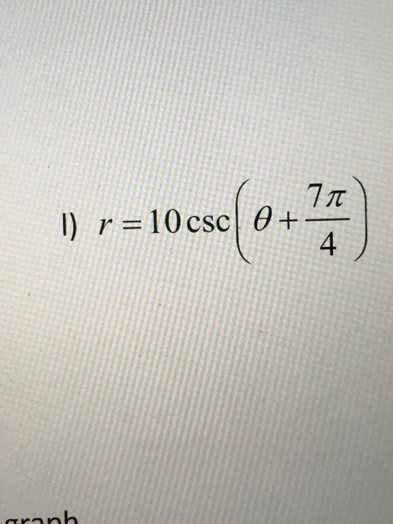 Solved Convert from rectangular to polar form or vice versa. | Chegg.com