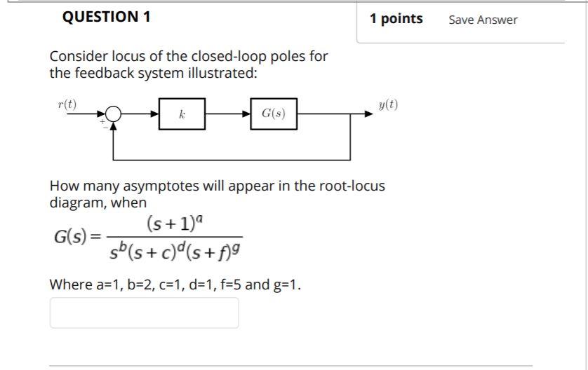 Solved QUESTION 1 1 points Save Answer Consider locus of the | Chegg.com