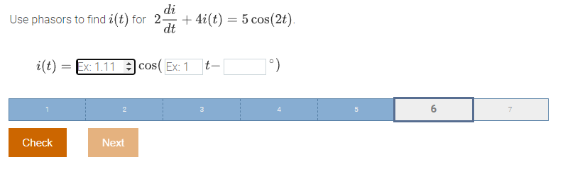 Solved Use phasors to find i(t) ﻿for | Chegg.com