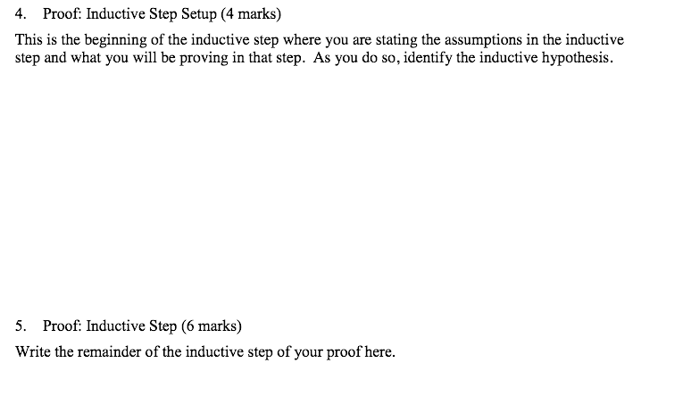 Prove using mathematical (weak) induction that for | Chegg.com