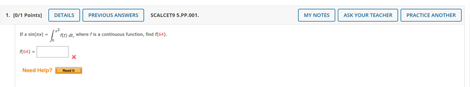 Solved If x sin(𝜋x) = x2 f(t) | Chegg.com